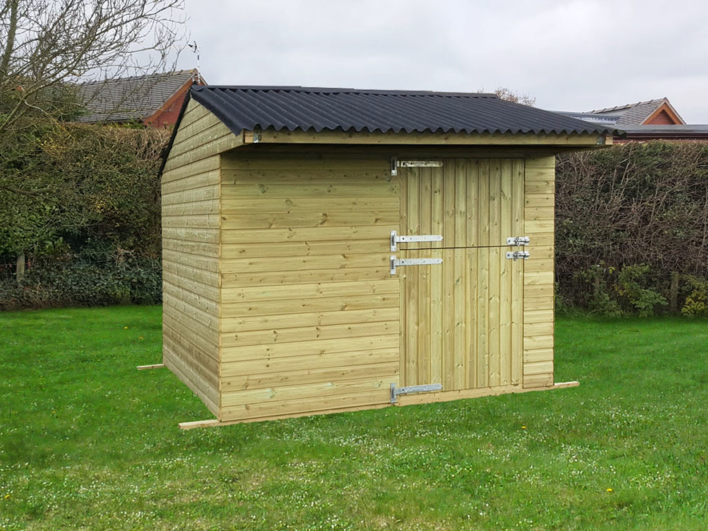 Mobile Stables from Woodhouse Stables | Movable Stables on Skids