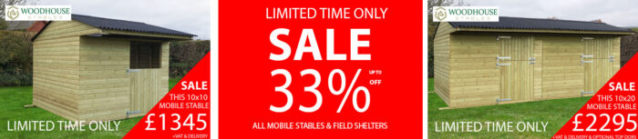 Woodhouse Stables - Quality Stable and shelters | Mobile Stables